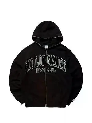 BILLIONAIRE BOYS CLUB Logo-print Zip-up Hoodie - Black