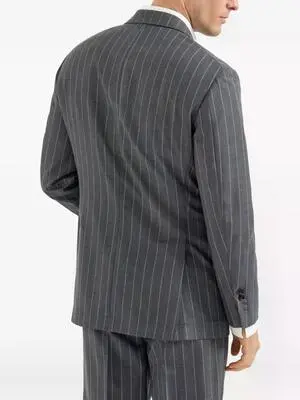 Brunello Cucinelli Chalk-stripe Tailor Blazer