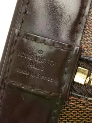 LOUIS VUITTON Damier Ebene Alma Bb Satchel