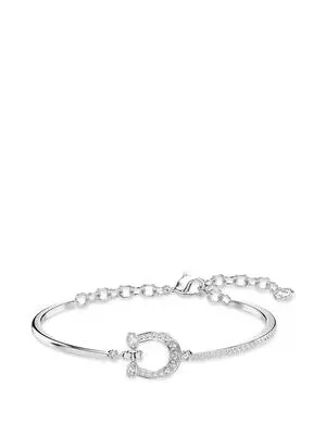 SWAROVSKI Symbolica Horseshoe Embellished Bracelet - Silver