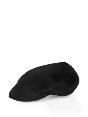 Dolce & Gabbana Corduroy Flat Cap - Black