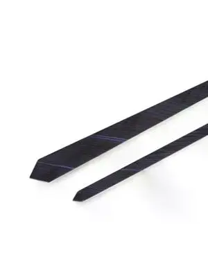 Dolce & Gabbana Striped-print Twill Tie