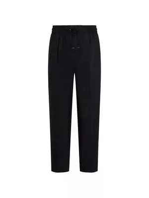 Dolce & Gabbana Flannel Jogging Trousers - Blue