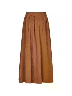 FORTE_FORTE Ribbed Pleated Skirt