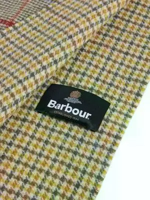 Barbour Macklow Check-pattern Scarf
