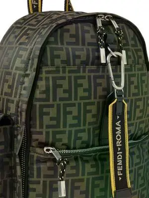 Fendi Climb Superlight Ff Zucca Fabric Backpack