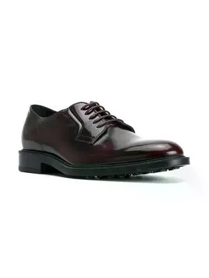 TOD'S Classic Derby Shoes - Red