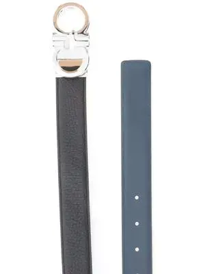 FERRAGAMO Reversible And Adjustable Gancini Belt