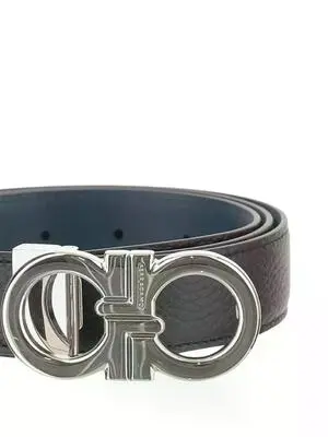 FERRAGAMO Reversible And Adjustable Gancini Belt