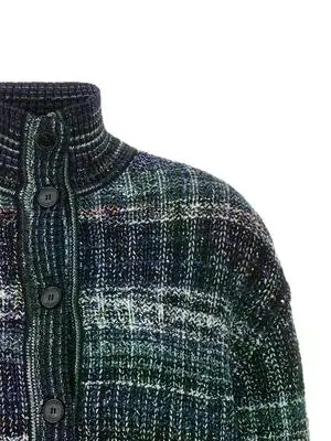 Missoni Oversized Wool-blend Check Cardigan