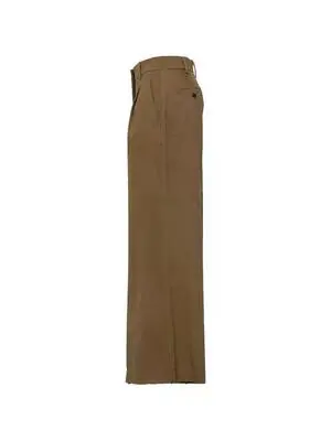 Max Mara Pleated Wide-leg Trousers
