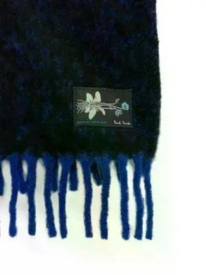 Paul Smith Colour-block Scarf - Blue