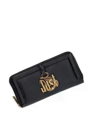 Just Cavalli Just Snake Wallet - Black