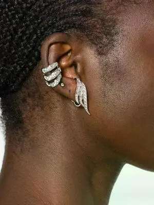 SWAROVSKI Vienna Swan Ear Cuffs