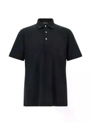 Zegna Chest-pocket Piqué Polo Shirt