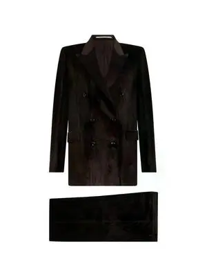 Tagliatore Corduroy Double-breasted Suit