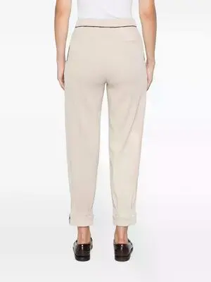 Antonio Marras Contrast-piping Pleated Trousers