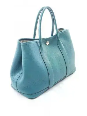 Hermès Negonda Garden Party 30 Tote Bag - Blue