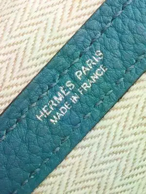 Hermès Negonda Garden Party 30 Tote Bag - Blue