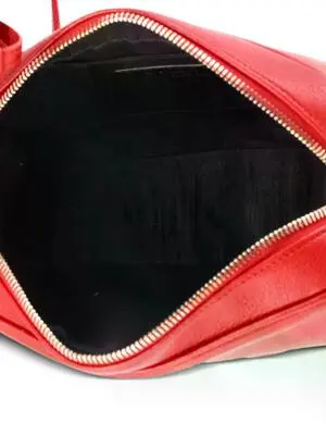 Saint Laurent Lou Camera Bag Leather Small Cross Body Bag - Red