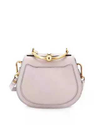 Chloé Nile Leather Small Crossbody Bag - Grey
