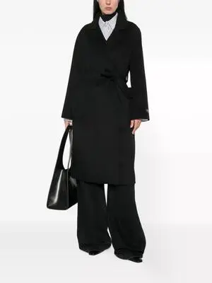 ERMANNO FIRENZE Belted Notch-lapels Coat