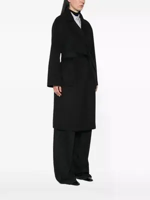 ERMANNO FIRENZE Belted Notch-lapels Coat