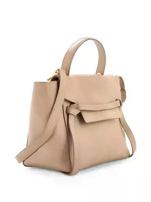 Celine Belt Bag Textured Leather Micro Satchel