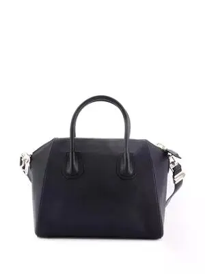 Givenchy Antigona Bag Leather Small Satchel - Black