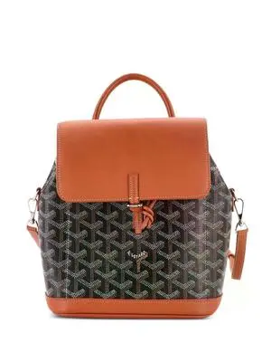 Goyard Coated Canvas Backpack - Black