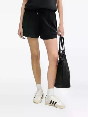 Guess Logo Plaque Drawstring Shorts