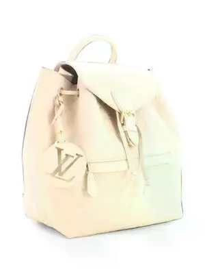 LOUIS VUITTON Montsouris Nm Monogram Empreinte Leather Pm Backpack
