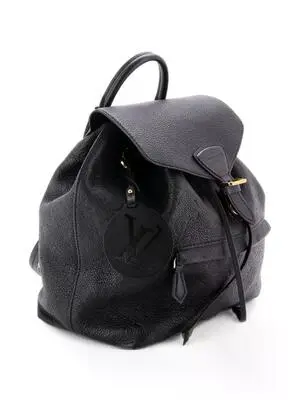 LOUIS VUITTON Montsouris Nm Monogram Empreinte Leather Pm Backpack