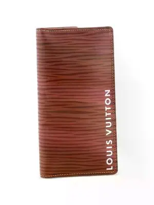 LOUIS VUITTON Brazza Wallet Xl Epi Leather Small Wallets - Brown