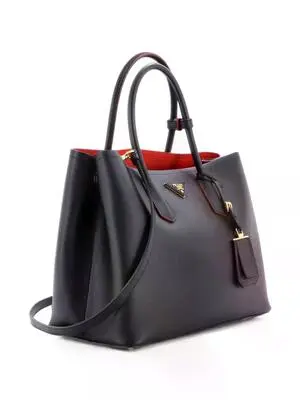 Prada Cuir Double Saffiano Leather Medium Tote Bag