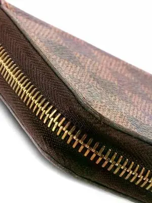 LOUIS VUITTON Zippy Wallet Damier Small Wallets - Brown