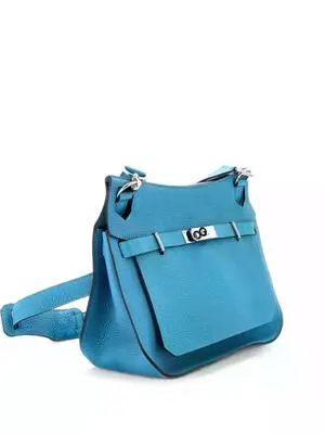 Hermès Jypsiere Bag Clemence 28 Shoulder Bag - Blue