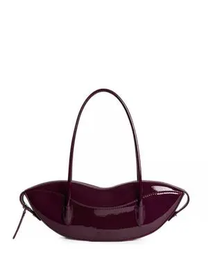 Fiorucci Lip-shaped Shoulder Bag - Red