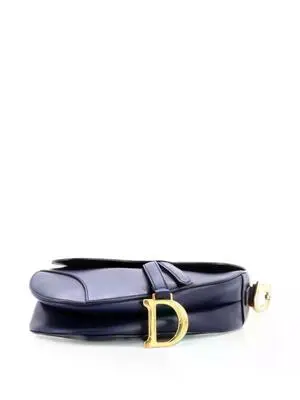 Dior Saddle Handbag Leather Medium Shoulder Bag