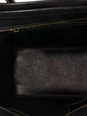 Celine Luggage Bag Smooth Leather Micro Tote Bag