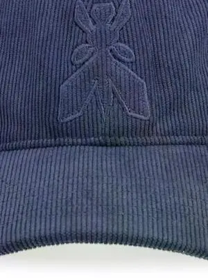 Patrizia Pepe Corduroy Baseball Cap - Blue