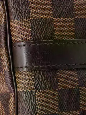 LOUIS VUITTON Speedy Bandouliere Damier 35 Satchel - Brown