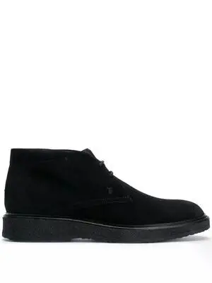 TOD'S Flat Lace-up Boots