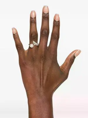 SWAROVSKI Mesmera Crystal Pearl Ring - Silver