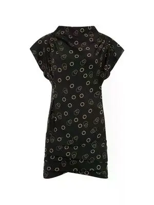 Isabel Marant Étoile Floe Chain-print Draped Dress