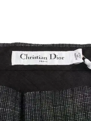 Dior 2010s Textured Mini Shorts
