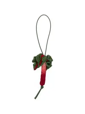 JW Anderson Crochet Rhubarb-charm