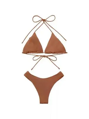 ELEGANCIA Mimi Gathered Halterneck Bikini