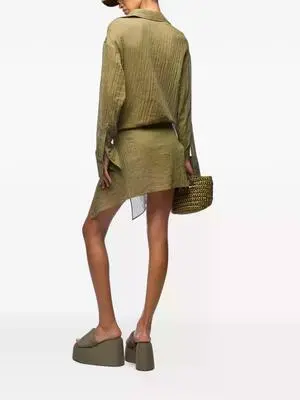 Attico Military Mini Dress