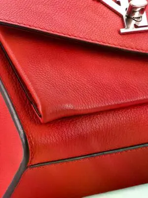 LOUIS VUITTON Mylockme Handbag Leather Bb Crossbody Bag